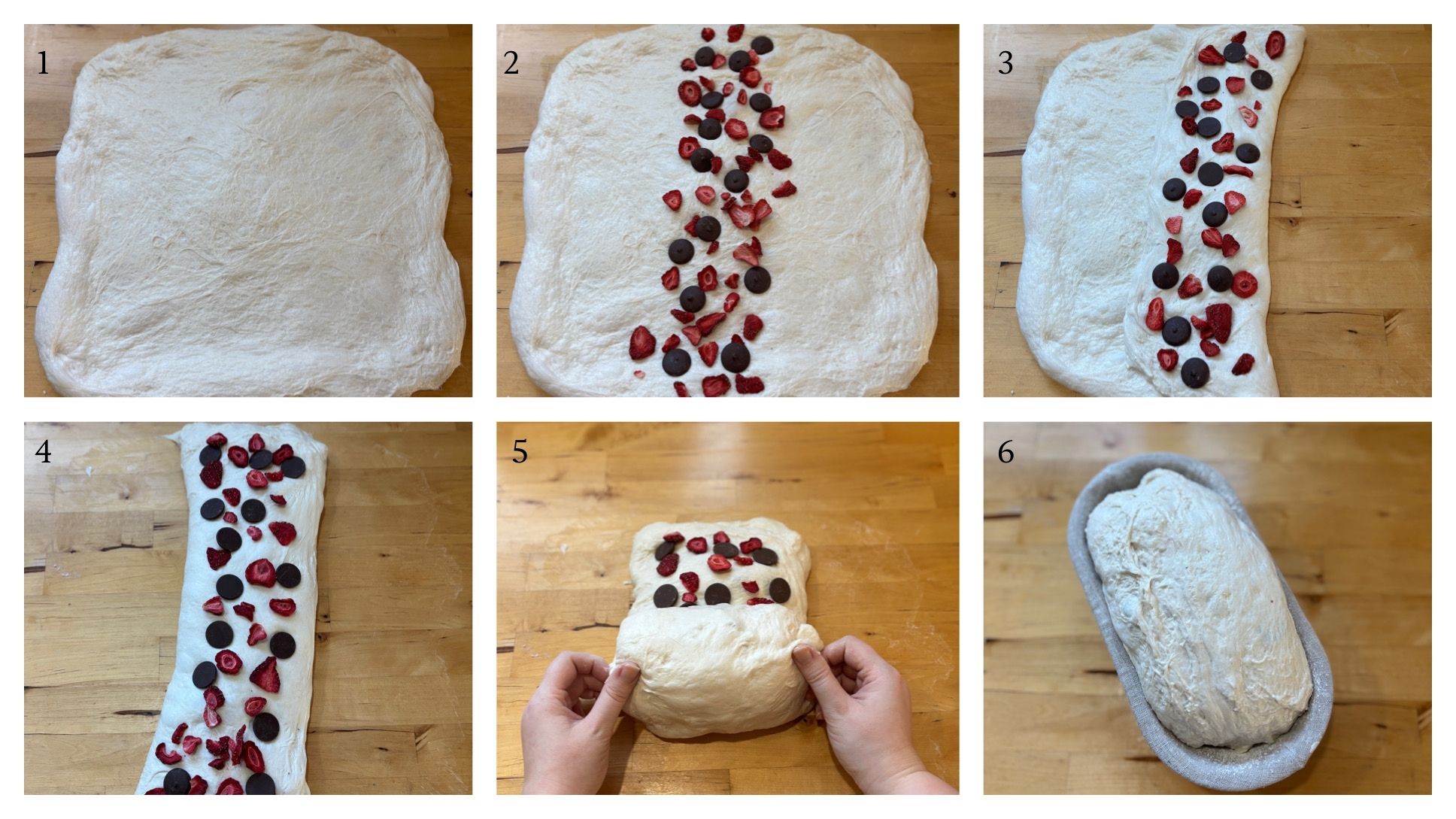 Chocolate and Strawberry Swirl Sourdough Loaf - Muscle Momma Sourdough